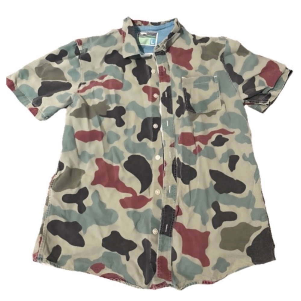 Camo Button - Gem
